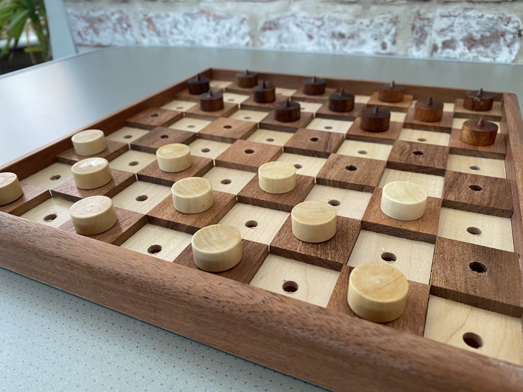 10 inch Chess Set for the Blind - ChessBaron Chess Sets USA - Call (213 ...