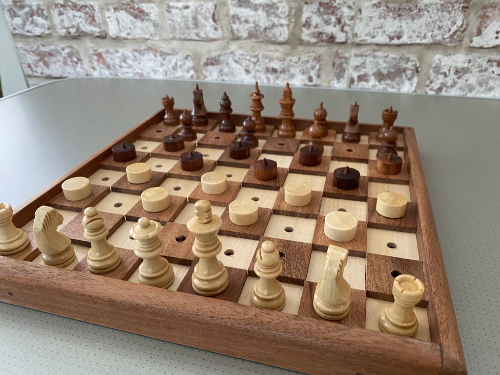 10 inch Chess Set for the Blind - ChessBaron Chess Sets USA - Call (213 ...