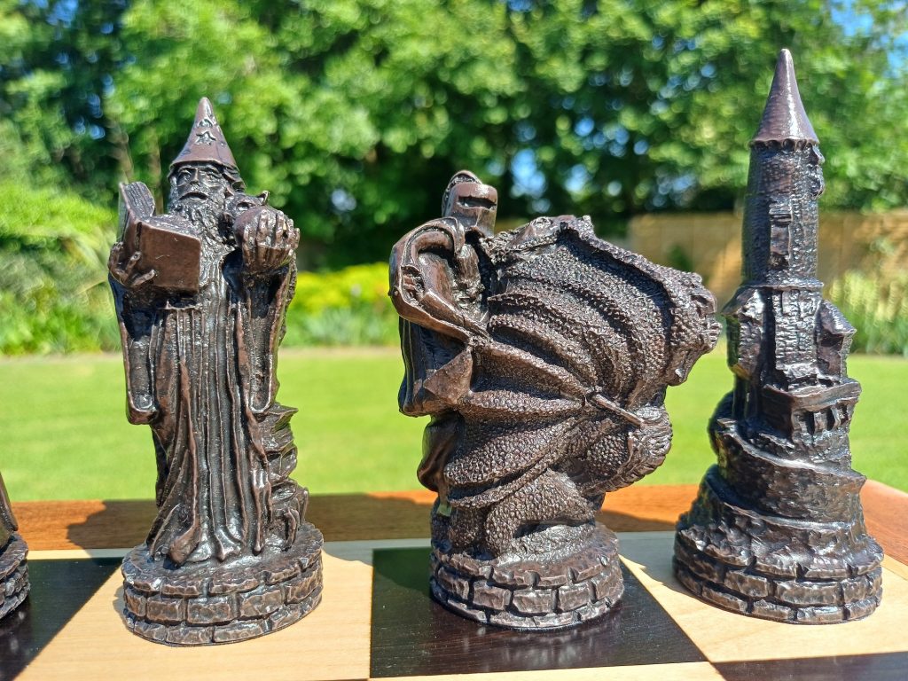 Large King Arthur Chess Set - ChessBaron Chess Sets USA - Call (213 ...