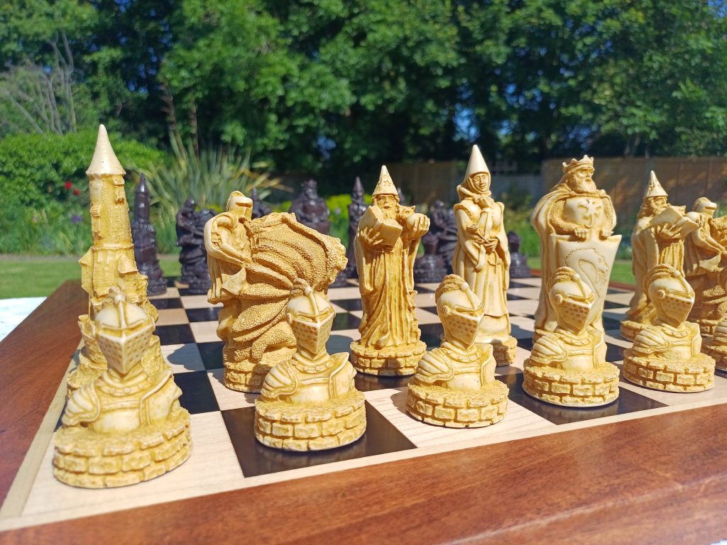 Large King Arthur Chess Set - ChessBaron Chess Sets USA - Call (213 ...