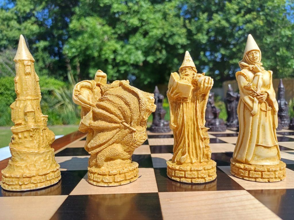 Large King Arthur Chess Set - ChessBaron Chess Sets USA - Call (213 ...