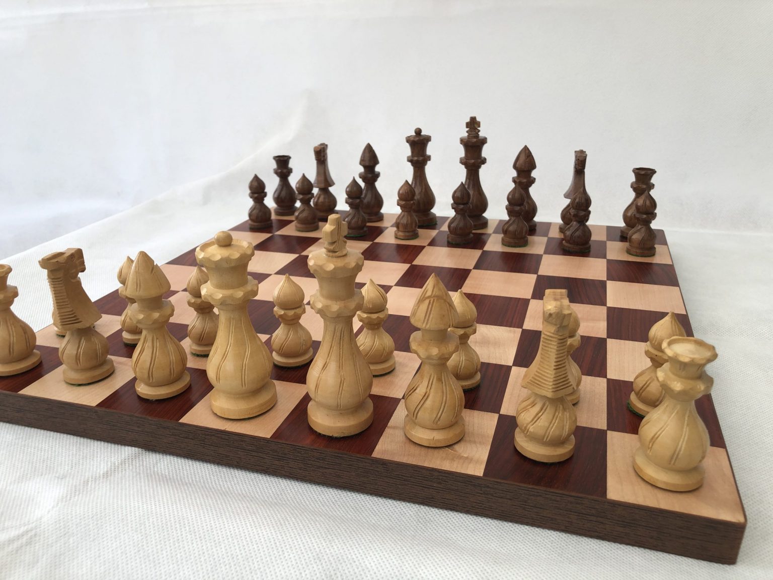 The Eastern Testament Chess Set - Double Weighted in Acacia ...