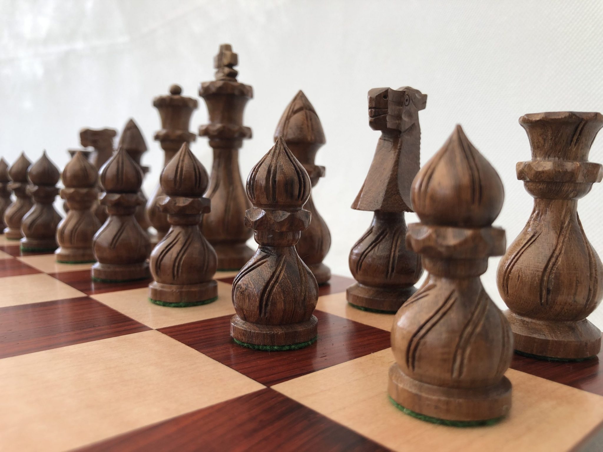 The Eastern Testament Chess Set - Double Weighted in Acacia ...