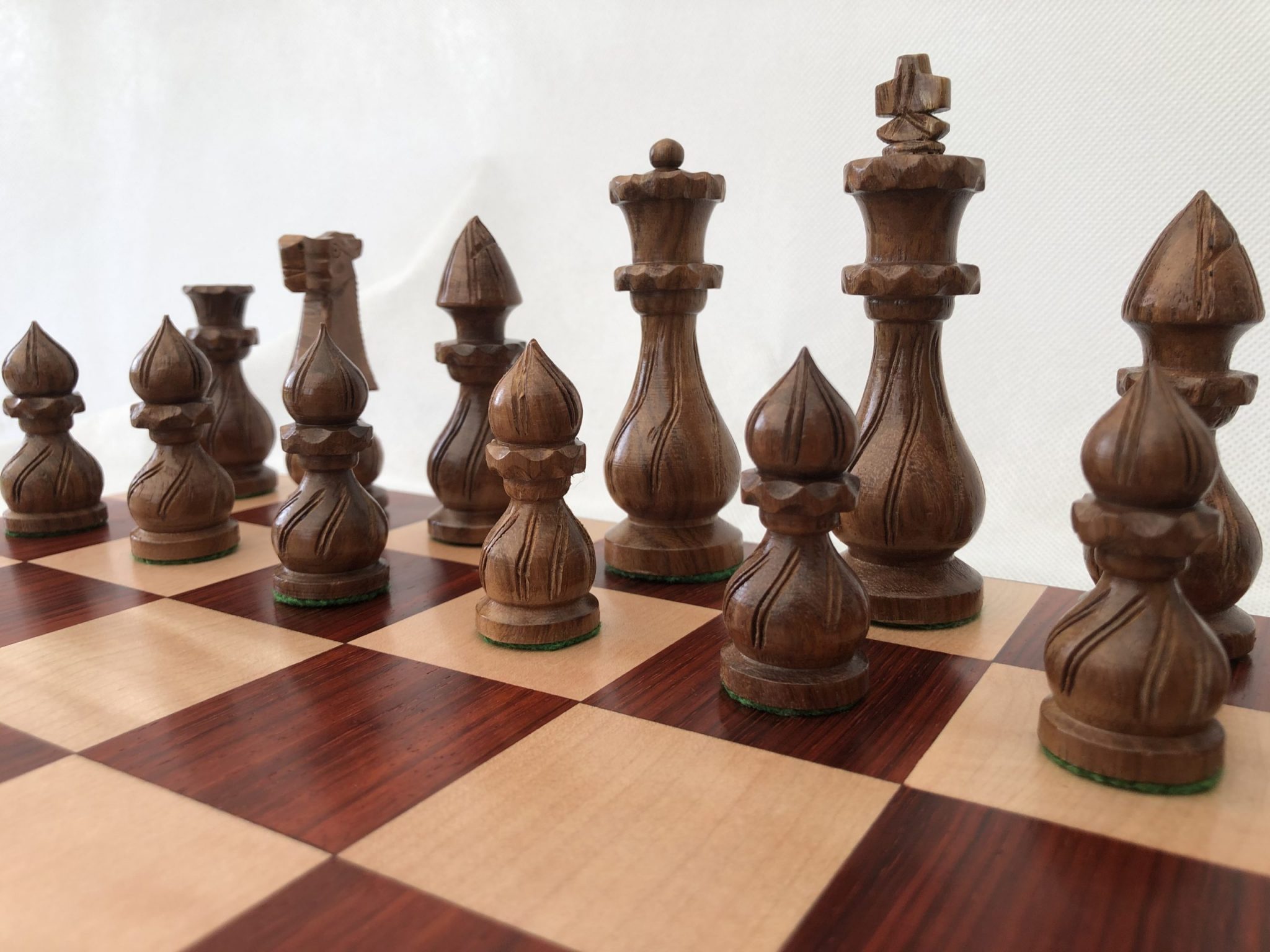 The Eastern Testament Chess Set - Double Weighted in Acacia ...