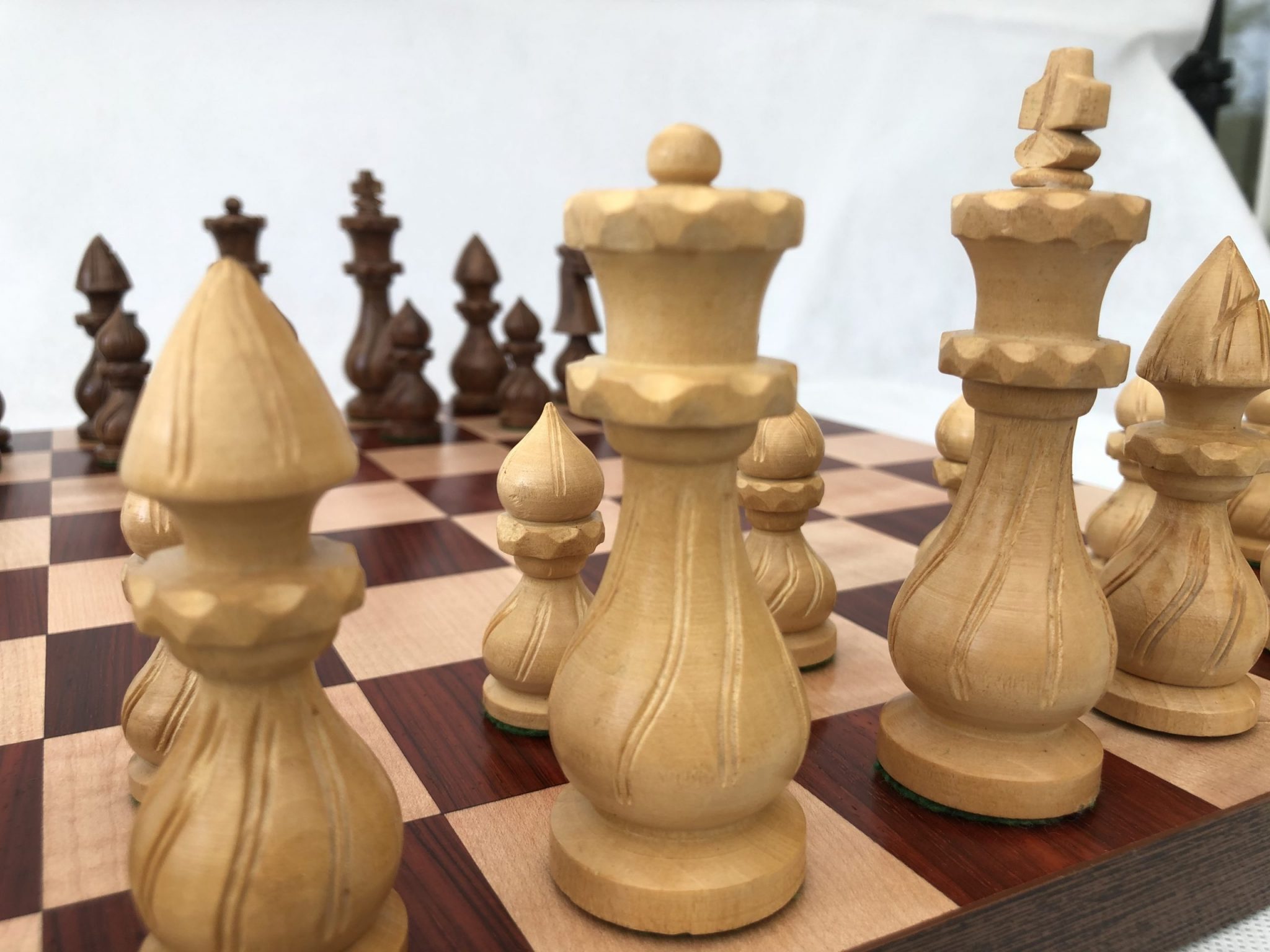 The Eastern Testament Chess Set - Double Weighted in Acacia ...