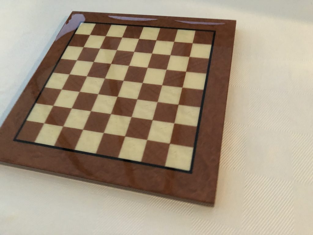 Gloss Small Chess Board - 1.2in Squares - ChessBaron Chess Sets USA ...