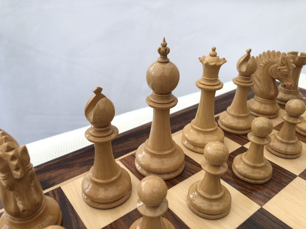 The Budapest Ebony Chess Set - ChessBaron Chess Sets USA - Call (213 ...