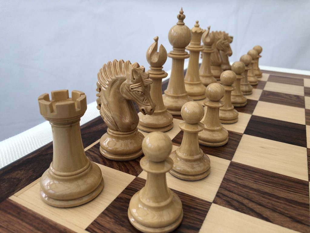 The Budapest Ebony Chess Set - ChessBaron Chess Sets USA - Call (213 ...