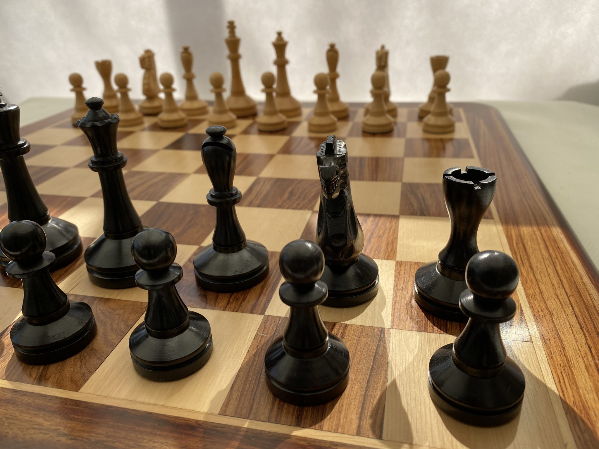 The Blackmore - Ebony Chess Set - ChessBaron Chess Sets USA - Call (213 ...