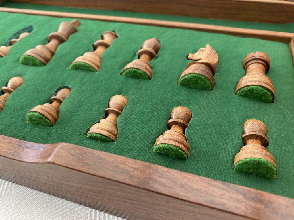 Combined Chess Set including Cabinet Board - ChessBaron Chess Sets USA ...