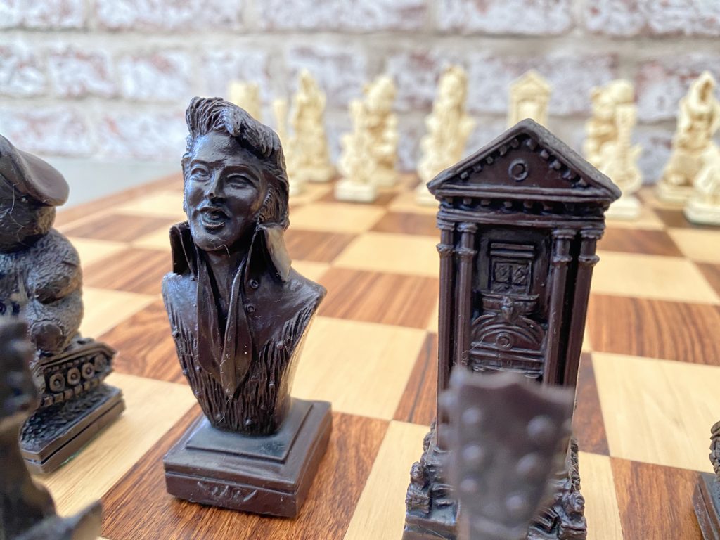 Elvis Presley Chess Set - ChessBaron Chess Sets USA - Call (213) 325 6540