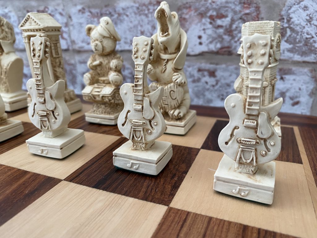 Elvis Presley Chess Set - ChessBaron Chess Sets USA - Call (213) 325 6540