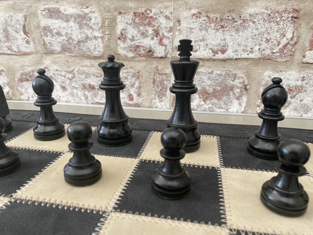 Cute Staunton Ebonized Chess Set - ChessBaron Chess Sets USA - Call ...