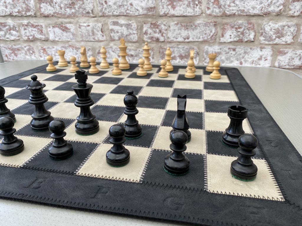 Cute Staunton Ebonized Chess Set - ChessBaron Chess Sets USA - Call ...