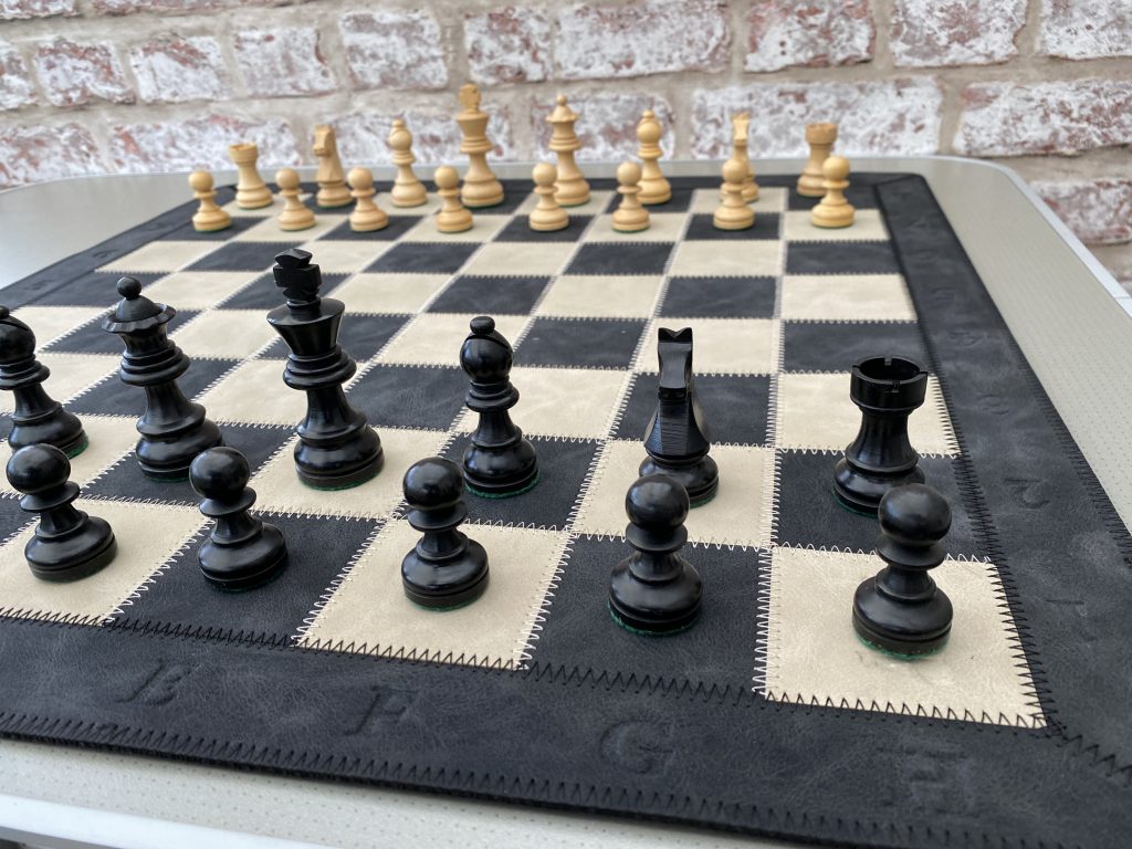 Cute Staunton Ebonized Chess Set - ChessBaron Chess Sets USA - Call ...