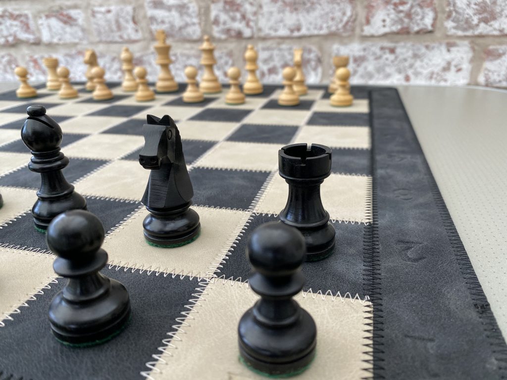 Cute Staunton Ebonized Chess Set - ChessBaron Chess Sets USA - Call ...