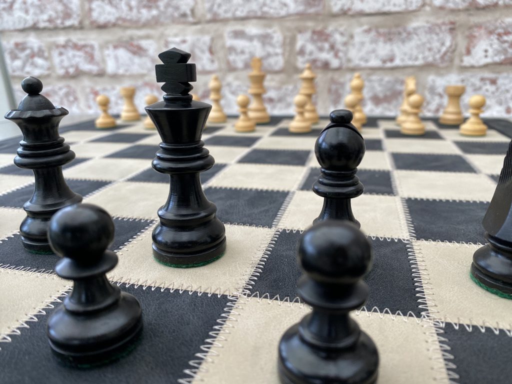 Cute Staunton Ebonized Chess Set - ChessBaron Chess Sets USA - Call ...