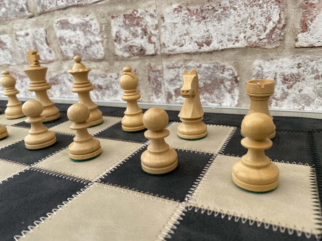 Cute Staunton Ebonized Chess Set - ChessBaron Chess Sets USA - Call ...