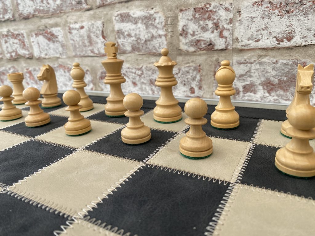 Cute Staunton Ebonized Chess Set - ChessBaron Chess Sets USA - Call ...