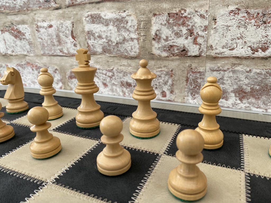 Cute Staunton Ebonized Chess Set - ChessBaron Chess Sets USA - Call ...