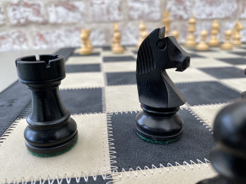 Cute Staunton Ebonized Chess Set - ChessBaron Chess Sets USA - Call ...