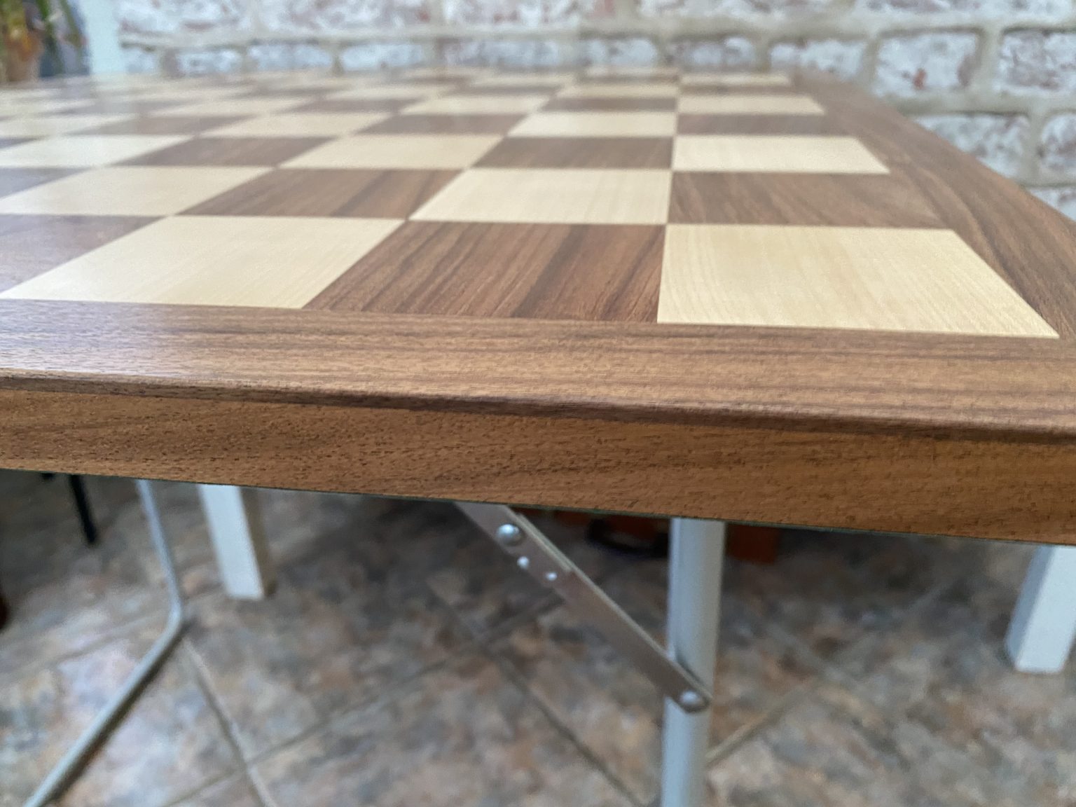 Very Large Chess Board in Solid Acacia with 3" Squares - ChessBaron ...