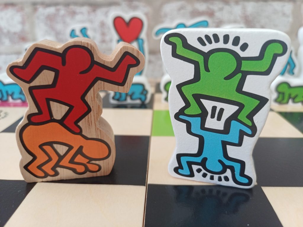 Artistry in Play: The Keith Haring Chess Set - ChessBaron Chess Sets ...